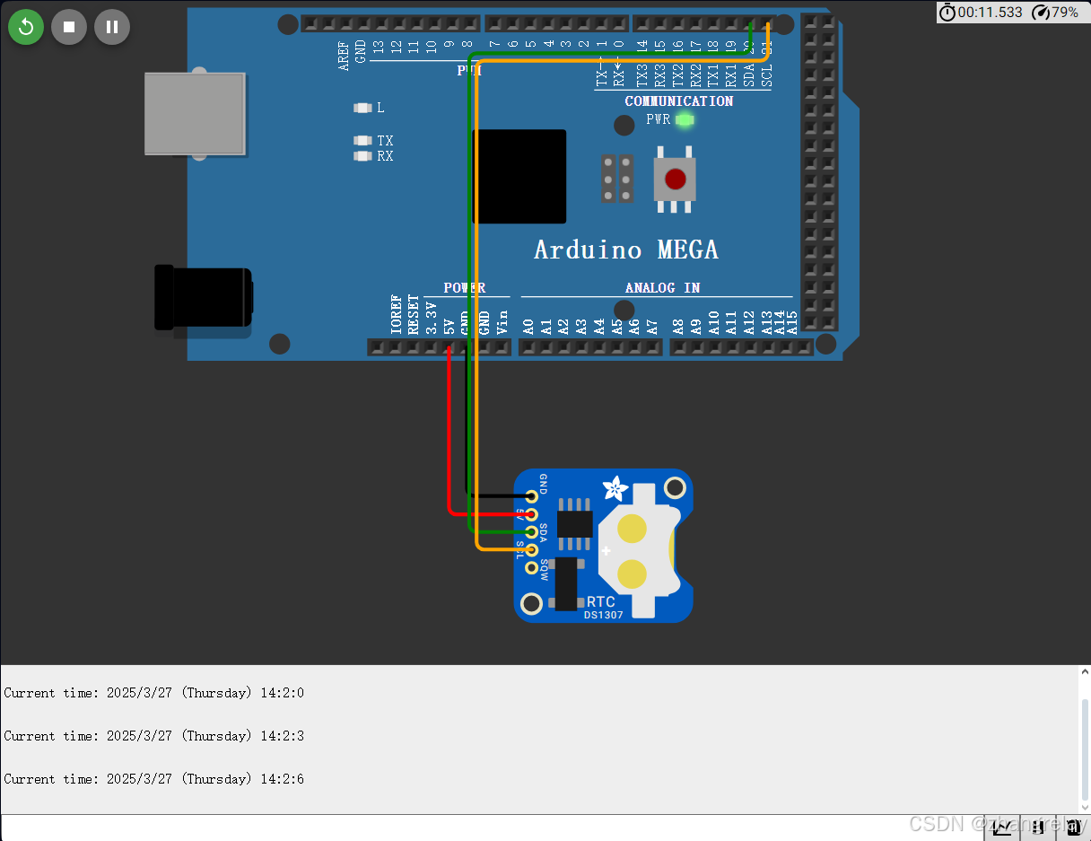wokwi arduino mega 2560 - 使用ds1307设计数字时钟_arduino mega 时钟-CSDN博客
