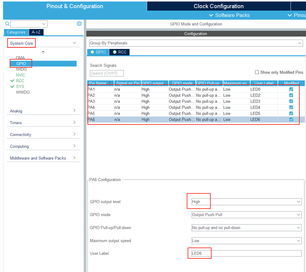 基于STM32HAL库和proteus的流水灯实验_[rcc] apb1 is overclocked. force set prescaler = 2-CSDN博客