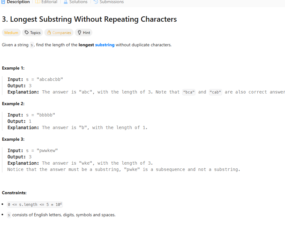 leetcode刷题 003-CSDN博客