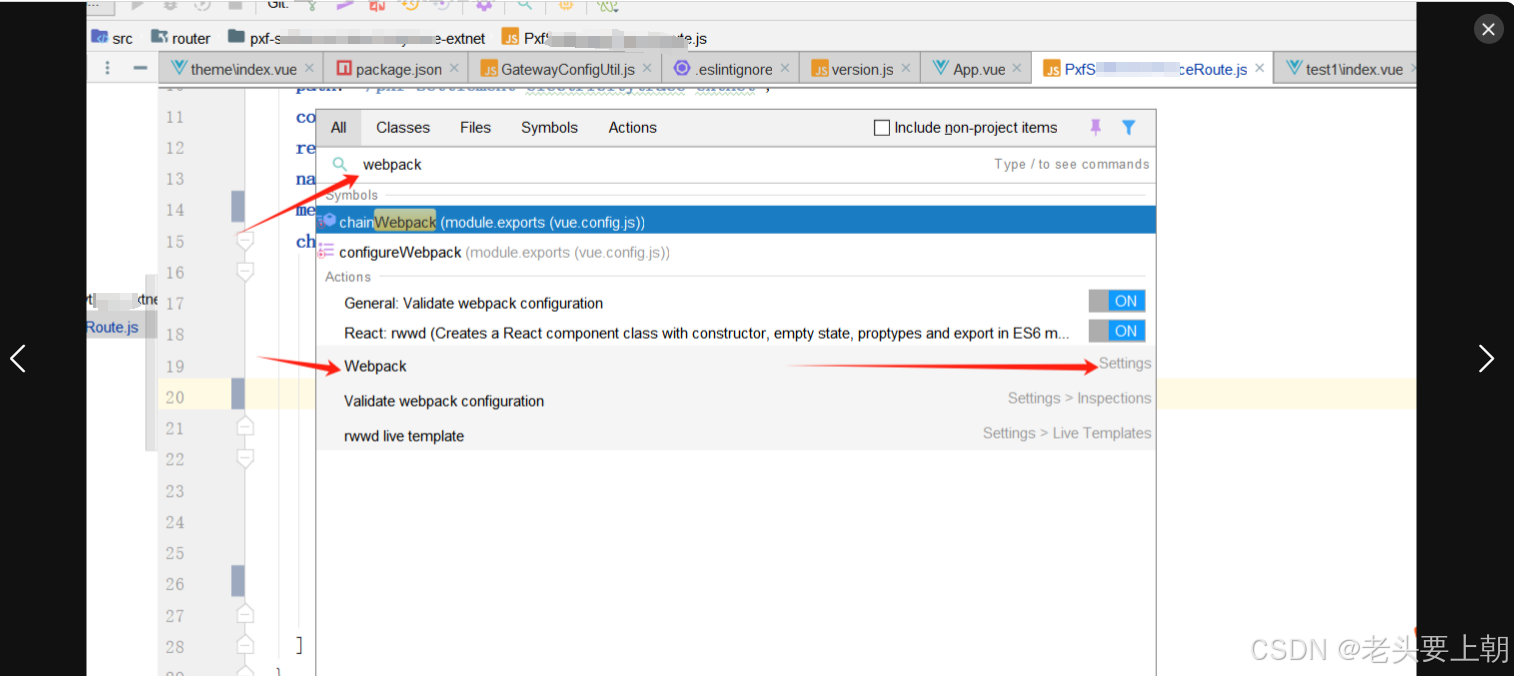 WebStorm2019 路由按住Ctrl，选择可跳转到页面（其它版本WebStorm应该同理）_webstorm无法跳转router.js-CSDN博客