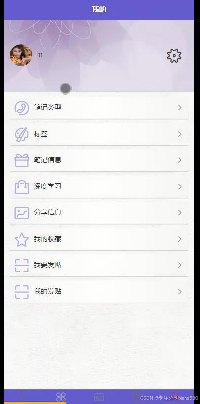 课堂笔记分享系统 小程序Vue-java-PHP-Python-Django-CSDN博客