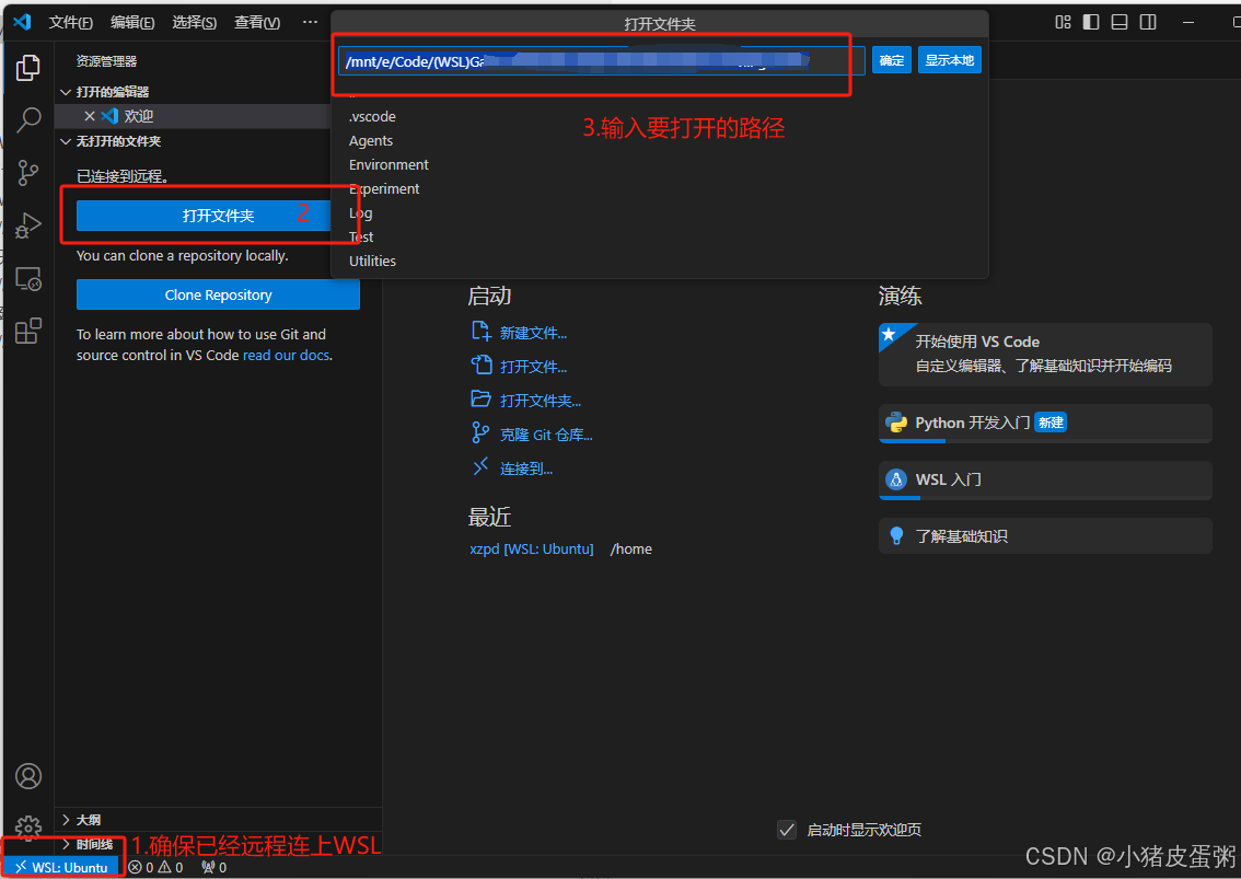 利用 Windows 子系统 Linux（WSL）开发 Python_wsl python-CSDN博客