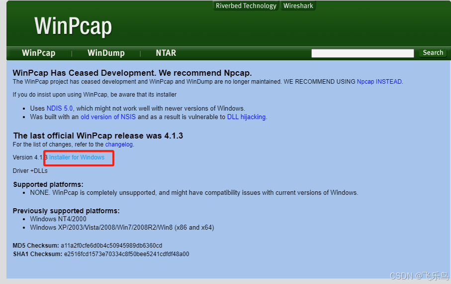 Failed to create the npcap service: 0x8007007e. Please try installing Npcap again-CSDN博客