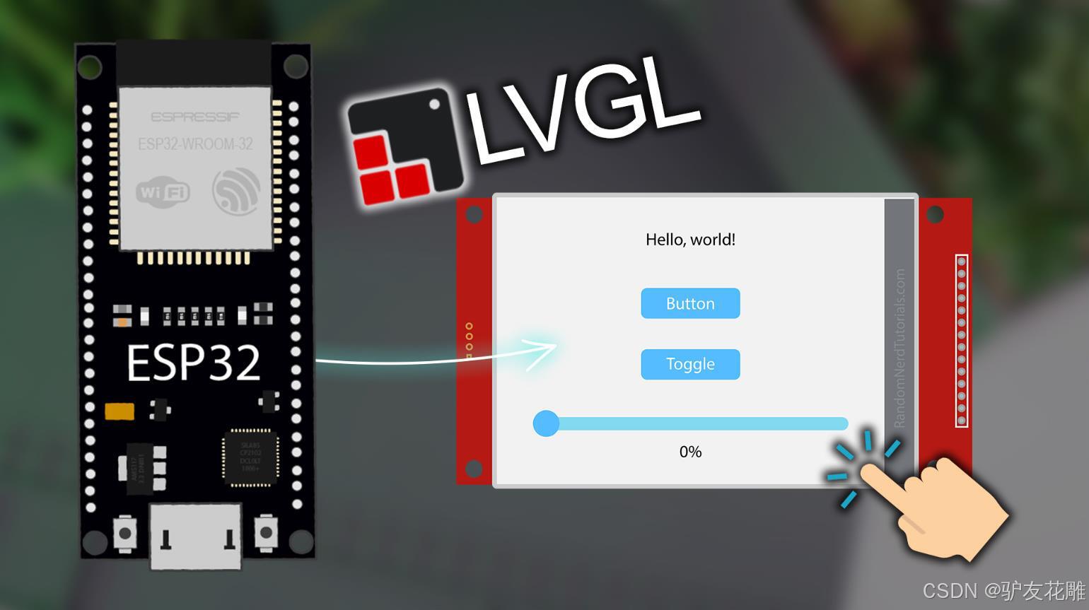 【花雕学编程】arduino Lvgl 之带状态指示的按钮控制ledlvgl Led 状态 Csdn博客