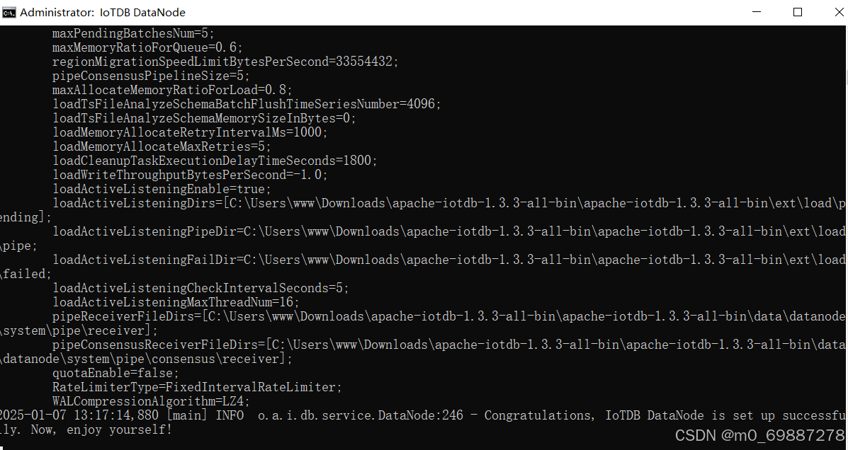 loTDB单机版部署（Windows安装）-CSDN博客