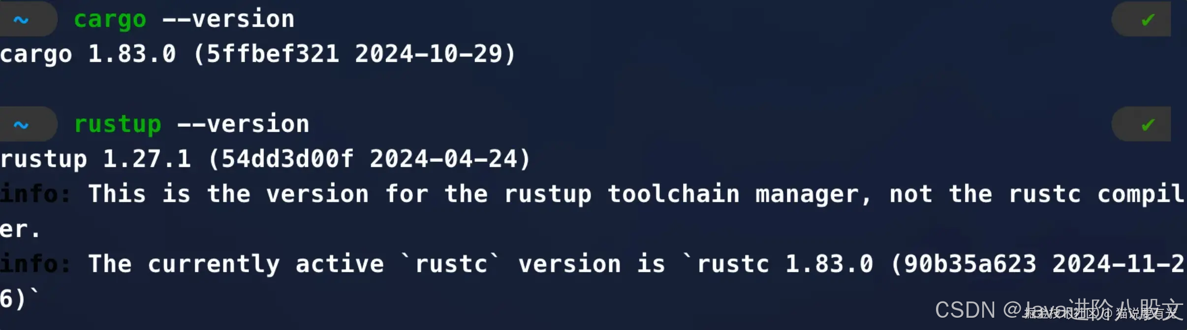【简单】安装Rust开发环境_rust环境安装-CSDN博客