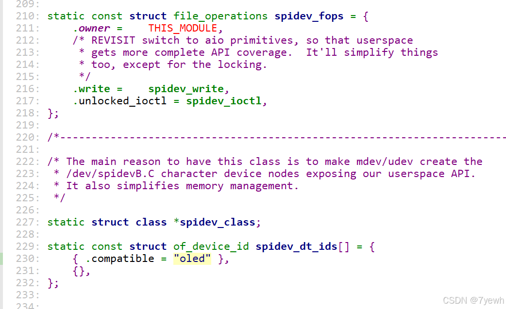 嵌入式Linux SPI驱动 编写SPI驱动框架 OLED模块驱动程序-CSDN博客