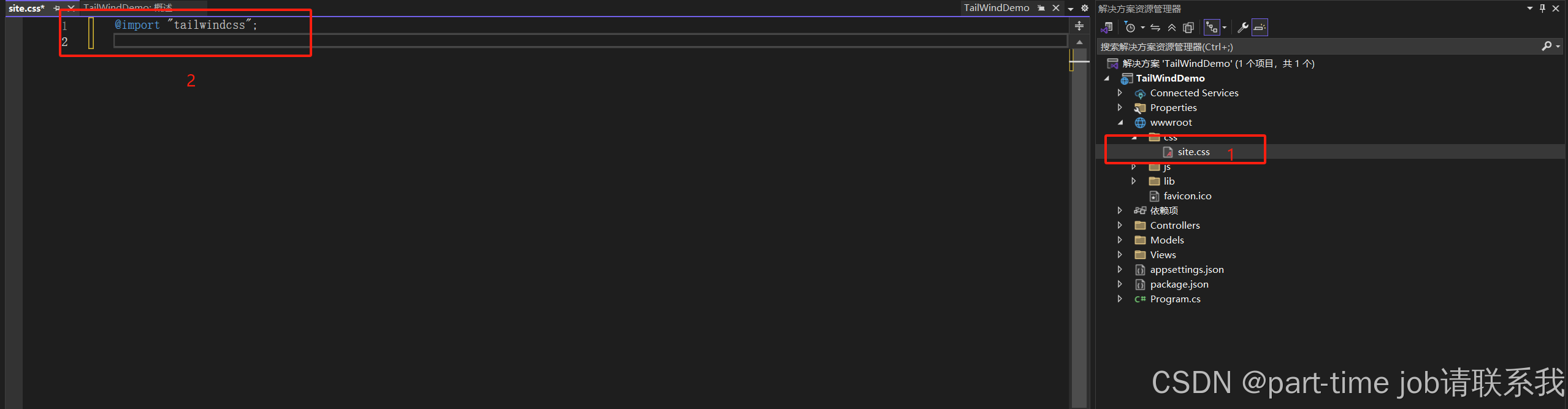 .NETCORE加TailwindCSS,打造你的新颜值_mvc tailwind-CSDN博客