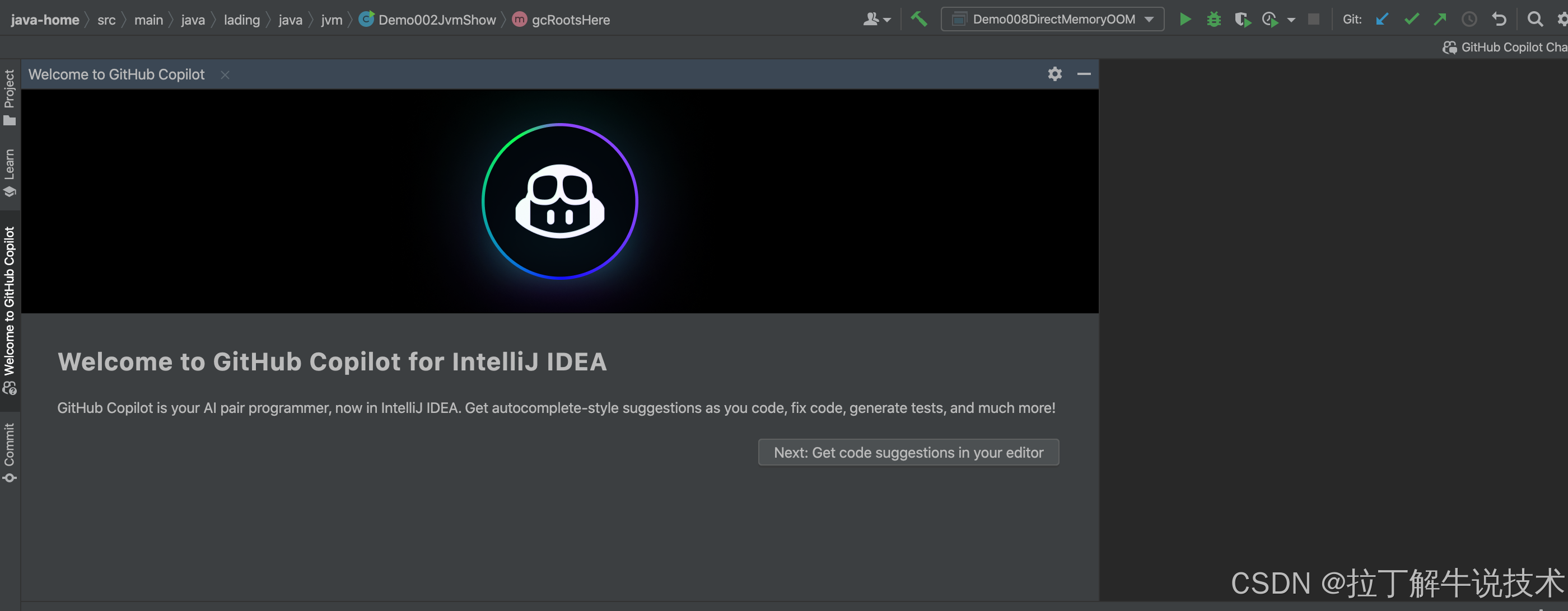 只要5步配置 | IntelliJ IDEA轻松集成Copilot辅助写代码_idea copilot-CSDN博客