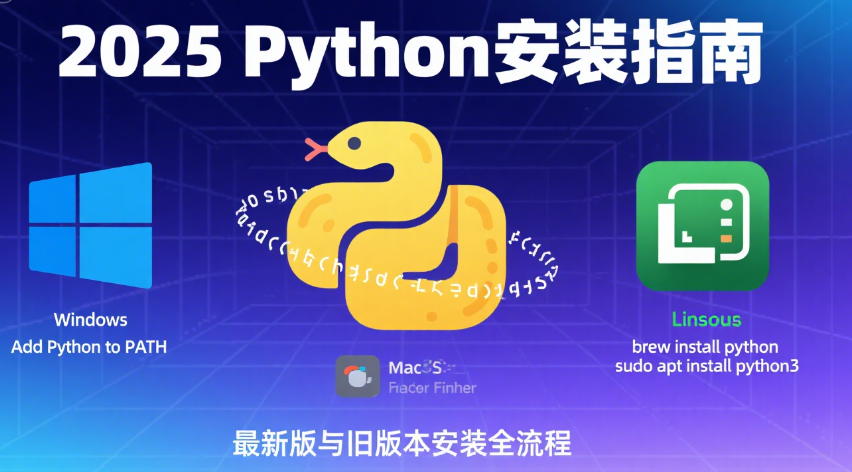2025 年 Python 安装指南：最新版与旧版本安装_python3.13.9下载-CSDN博客