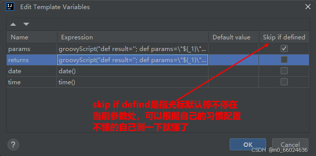 IDEA，方法注释模板配置_idea 方法注释模板多参数groovyscript-CSDN博客
