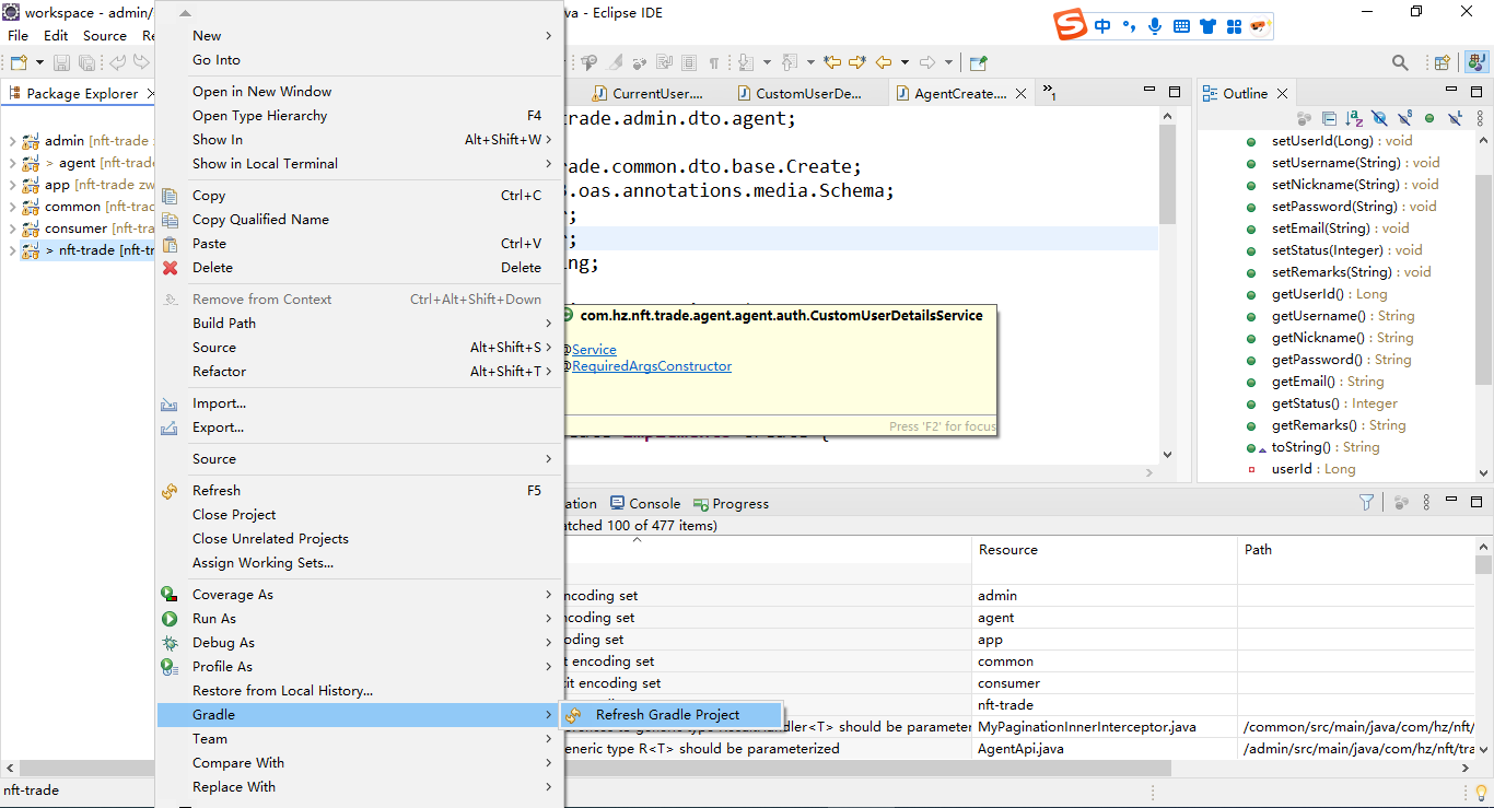 Gradle Project import Eclipse-CSDN博客