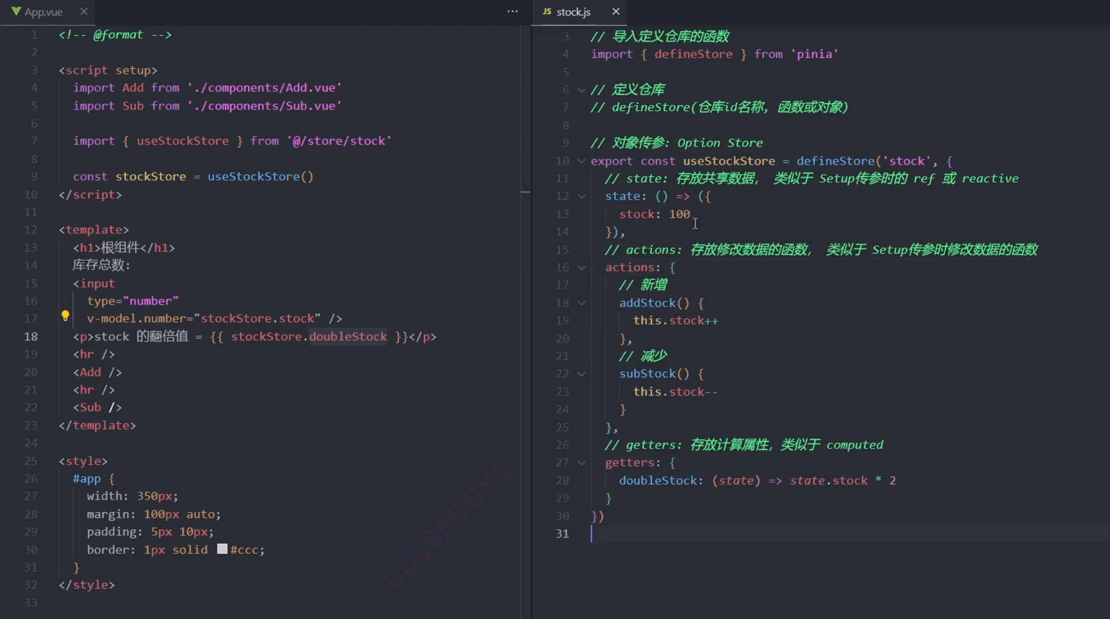 【Vue】Pinia: vue3状态管理， ElementPlus组件库_vue elementui pinia-CSDN博客