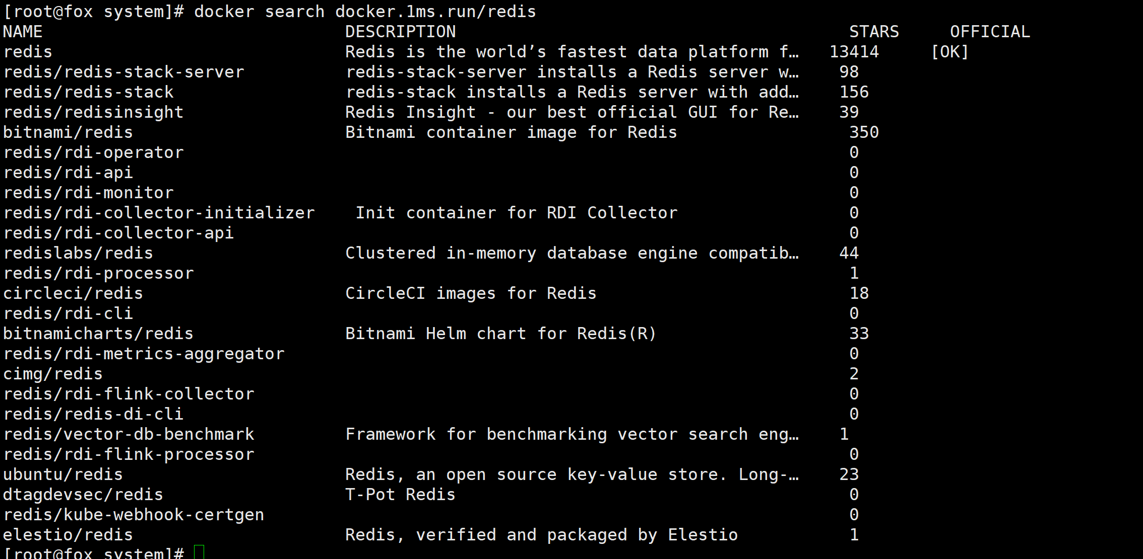 Error response from daemon: Get “https://index.docker.io/v1/search?q=redis&n=25“: dial tcp 202. ...