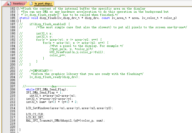 STM32+HAL库+FreeRTOS移植LVGL（8.3）驱动SPI协议的LCD触摸屏—从点亮到提速之提速篇_lvgl spi屏-CSDN博客