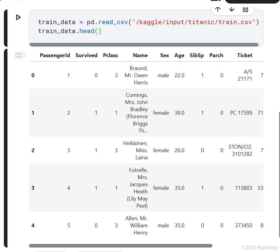 kaggle赛题二 Titanic-CSDN博客