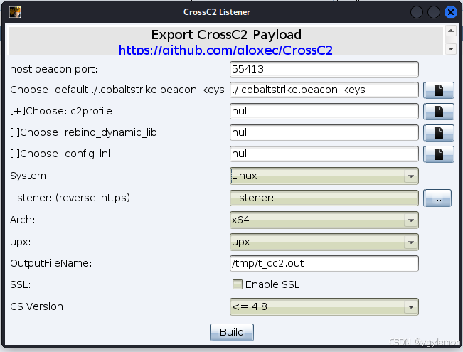 cs插件CrossC2——上线Linux系统-CSDN博客