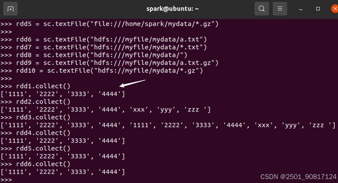 Spark RDD常用操作_spark rdd怎么打开-CSDN博客