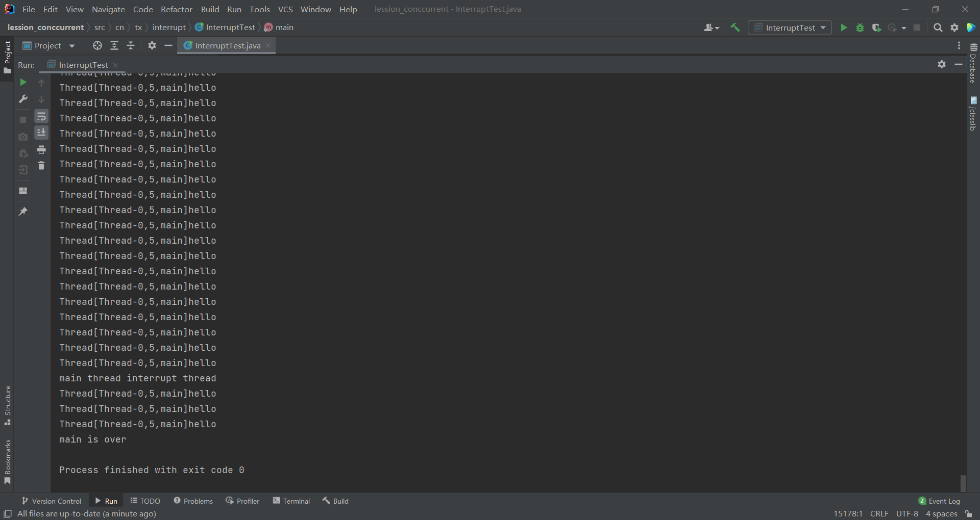 线程的中断-CSDN博客