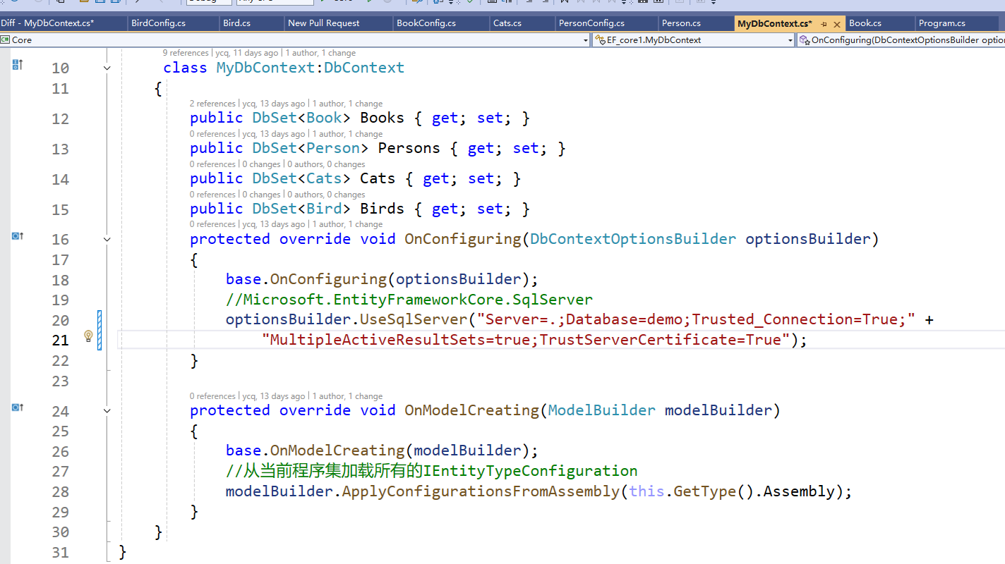 Entity Framework Core基础详解_entityframeworkcore-CSDN博客