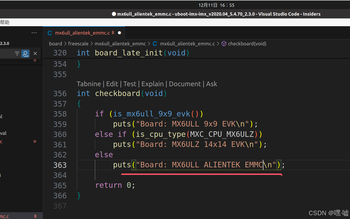 正点原子ALPHA开发板（I、MX6ULL）移植uboot 5.4（一）_正点原子imx6ull u-boot 5.-CSDN博客
