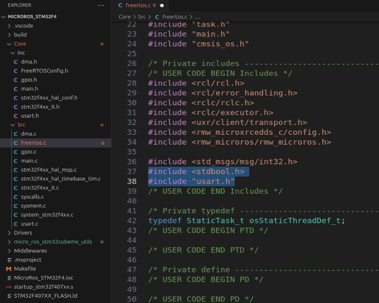 非Docker环境将MicroRos部署到STM32_microros stm32-CSDN博客
