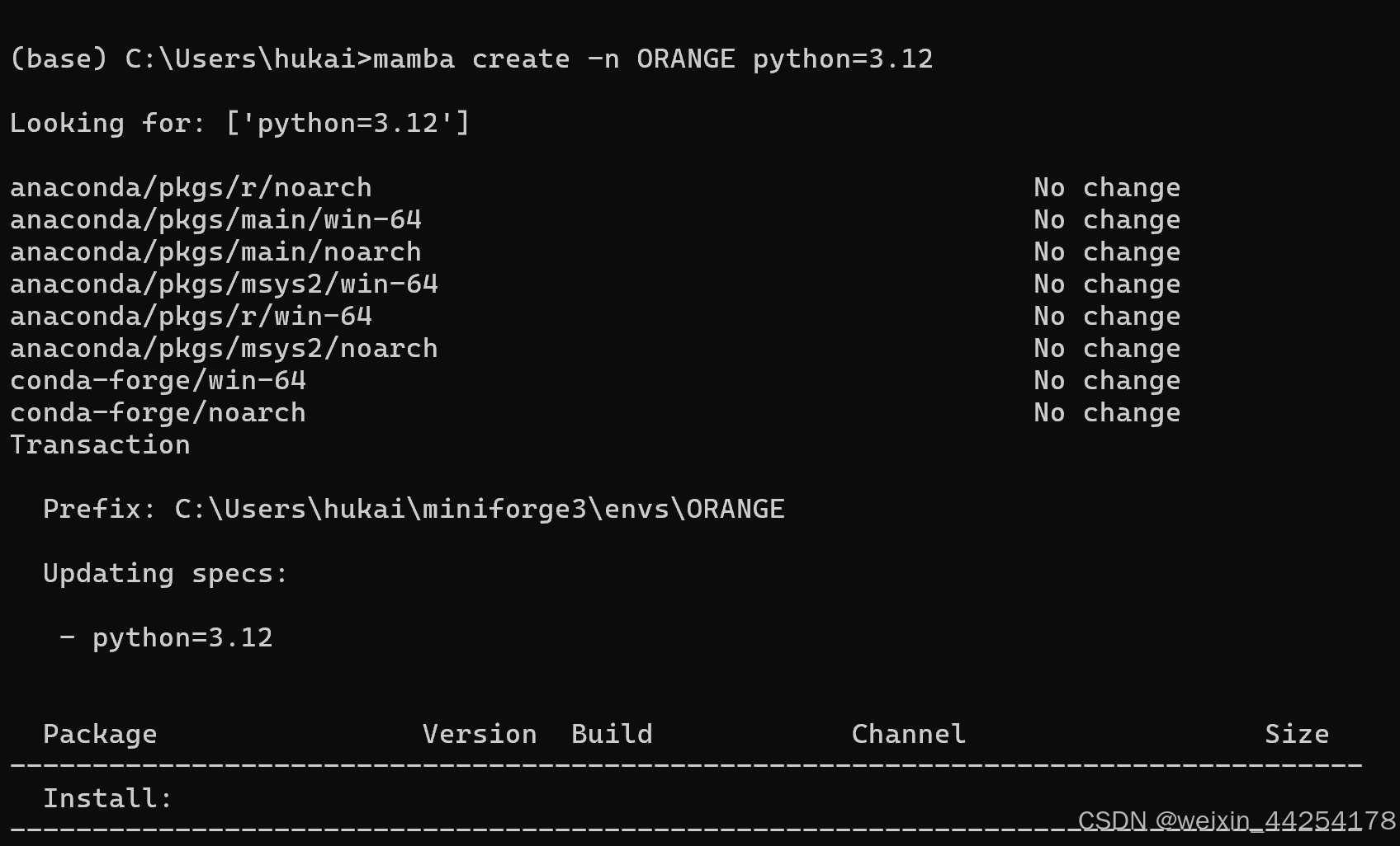 Miniforge环境_miniforge创建环境-CSDN博客