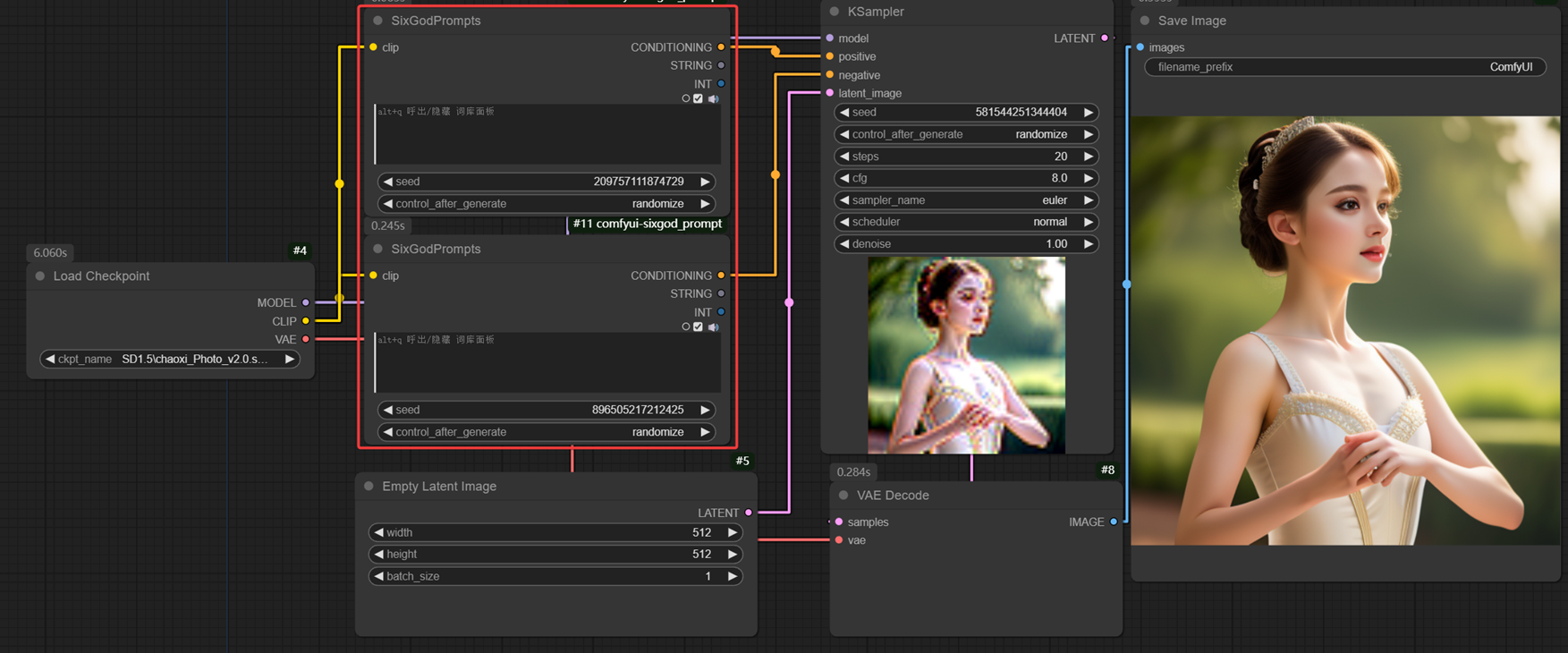 【ComfyUI专栏】ComfyUI Sixgod 提示词优化_comfyui 好用的提示词“翻译器”节点有哪些-CSDN博客