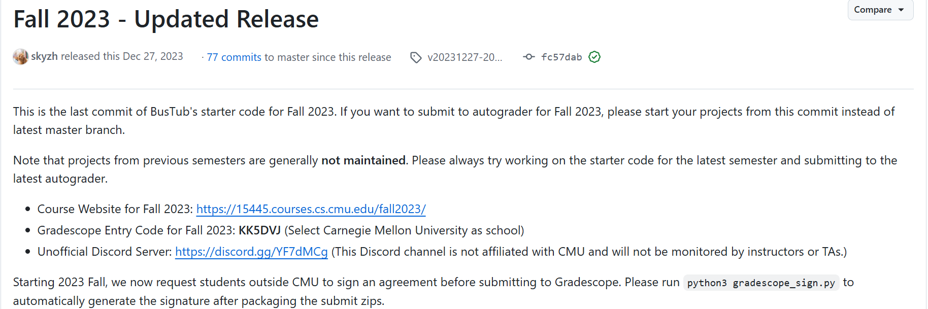 CMU15445(fall 2023)————环境配置与踩坑历程_cmu15445只能在linux上运行吗-CSDN博客