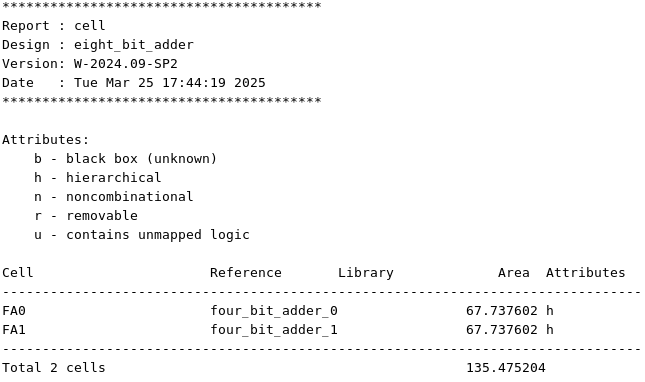 SDC命令详解：使用report_cell命令进行报告_report cell-CSDN博客