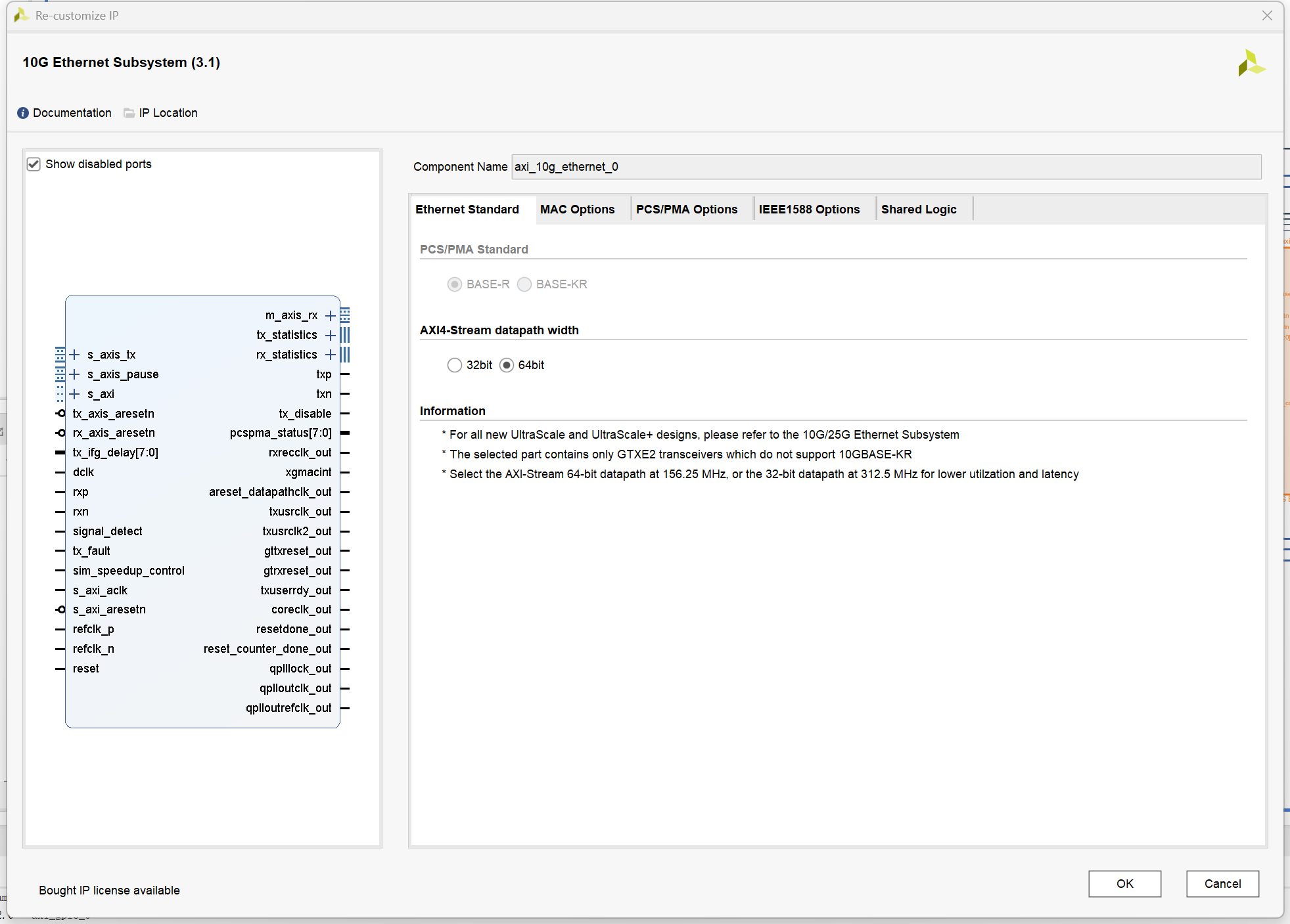【SOPC学习笔记 】IP核篇 - 10G Ethernet Subsystem-CSDN博客
