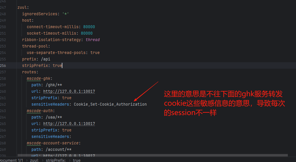 SpringBoot中Zuul配置sensitiveHeaders: Cookie,Set-Cookie,Authorization导致两次请求Session不一致问题_spring boot ...