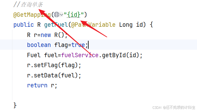 controller层路径参数冲突 Ambiguous handler methods mapped for ‘/fuels/1‘~500 Internal Server Error ...