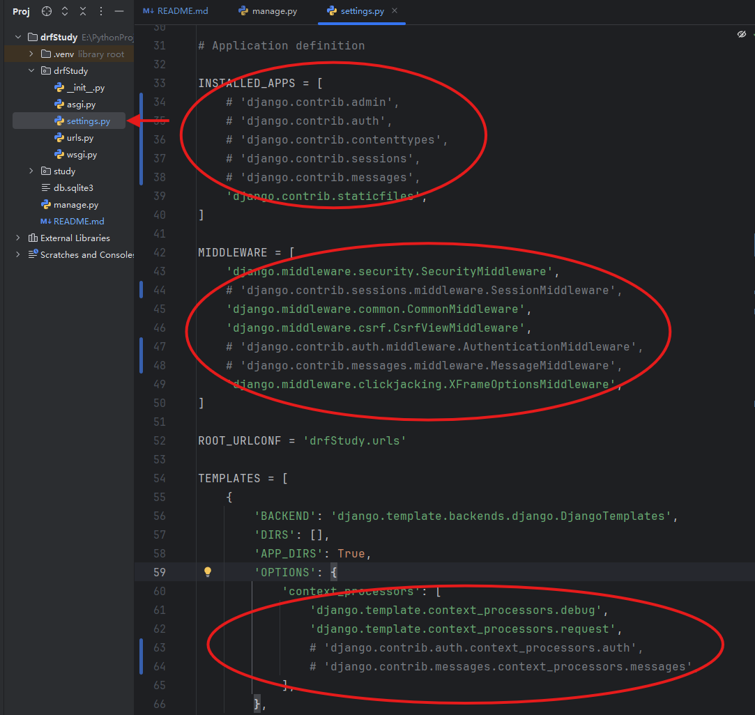 Django Rest Framework 创建纯净版项目_django restframework启动项目-CSDN博客