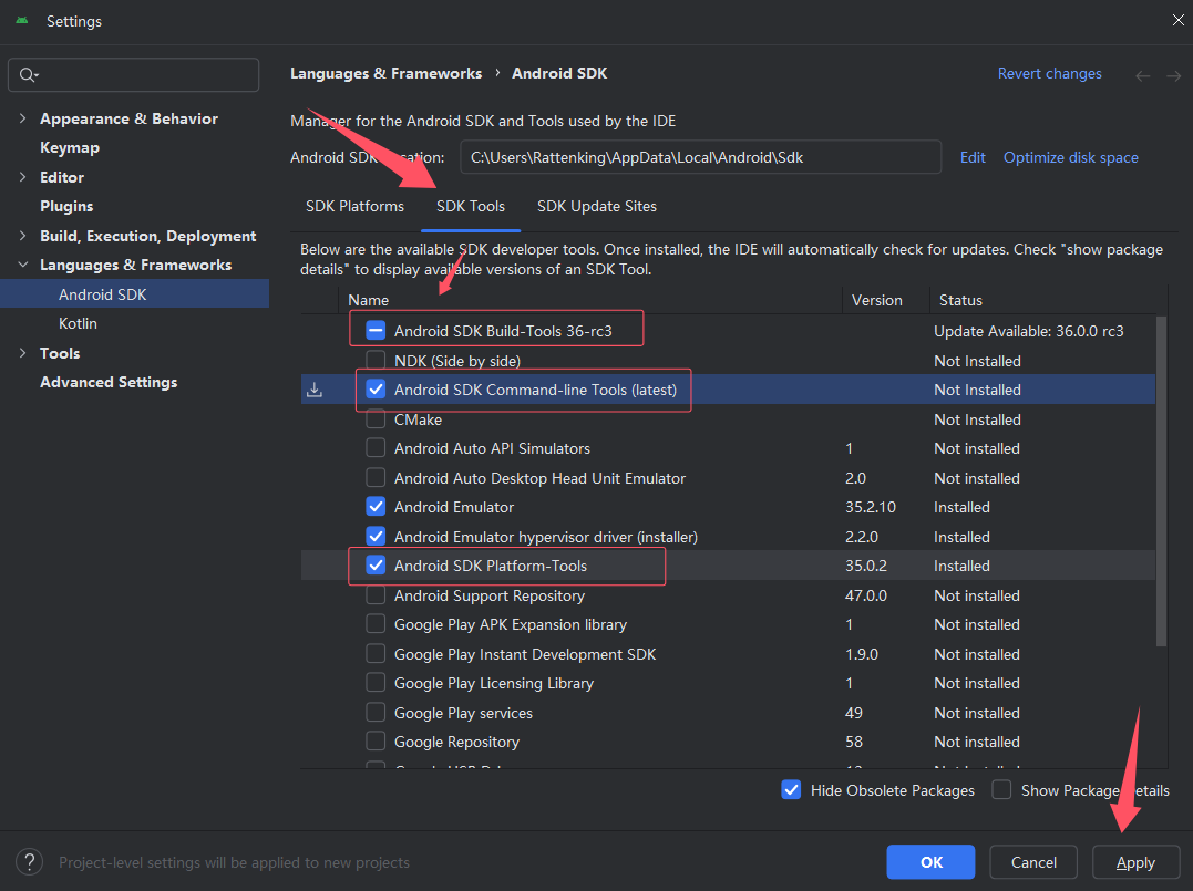 《Flutter 学习笔记》解决 cmdline-tools component is missing 错误-CSDN博客