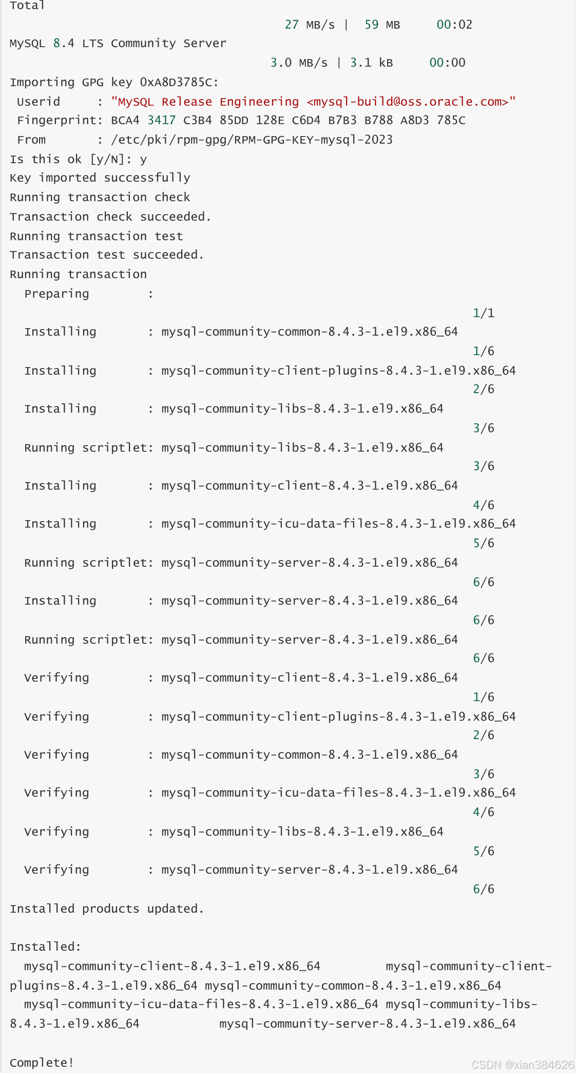 五种类型的MYSQL数据库安装_mysql yum repository-CSDN博客