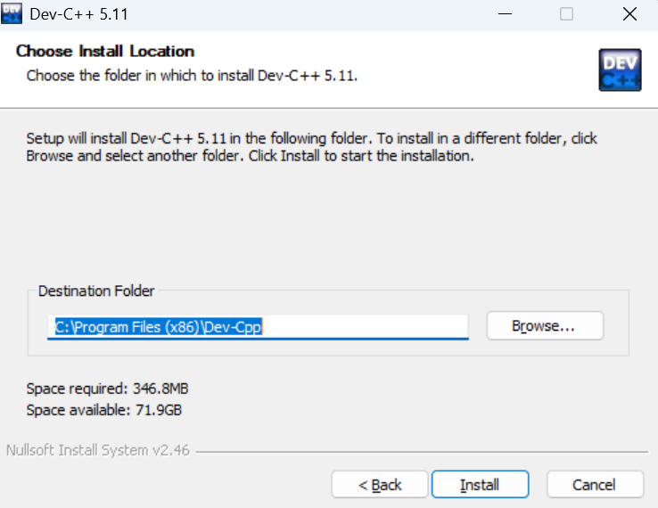 Dev C++下载安装配置教程，5分钟手把手教会_devc下载-CSDN博客