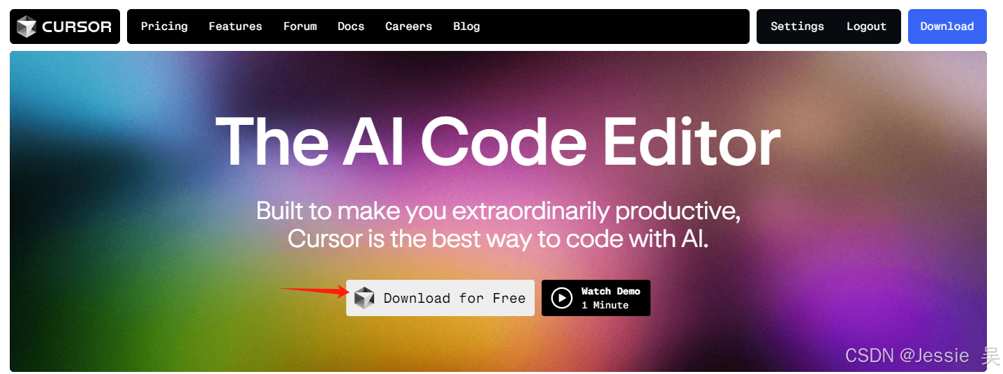 Day 1 程序小白学挑战写代码with Cursor_cursor prompt an edit-CSDN博客