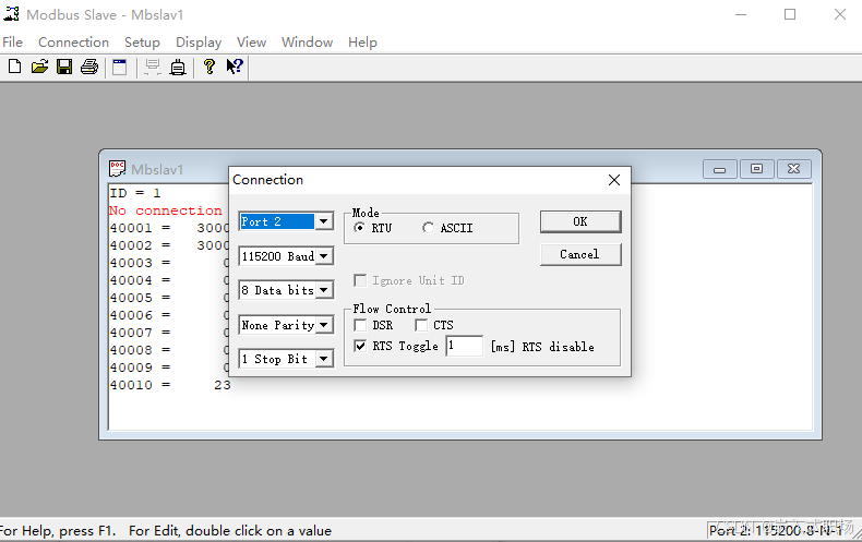 【Modbus】Modbus Poll 与 Slave 使用教程_modbus poll 多线圈 csdn-CSDN博客