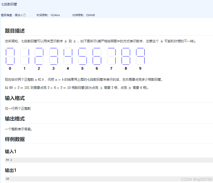七段数码管 Csdn博客 5690