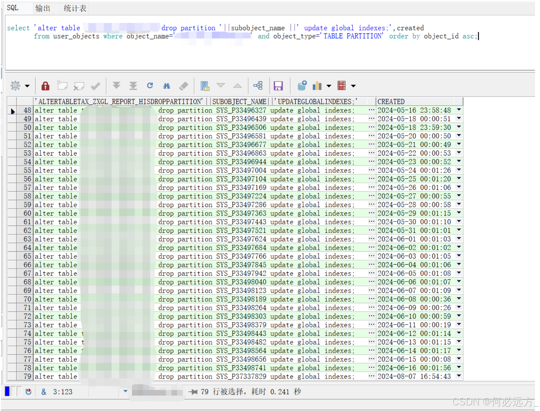 Oracle数据库批量删除表分区数据oracle删除分区数据语句 Csdn博客