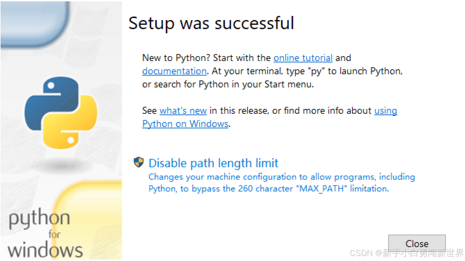 在Win10环境下安装Python教程_win10 python环境安装-CSDN博客