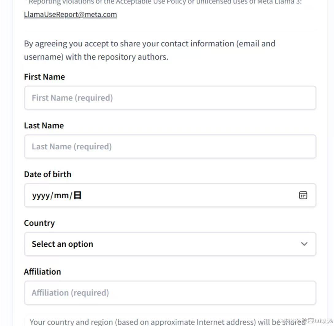 在 Hugging Face 上下载和使用 LLaMA 模型_huggingface申请llama-CSDN博客