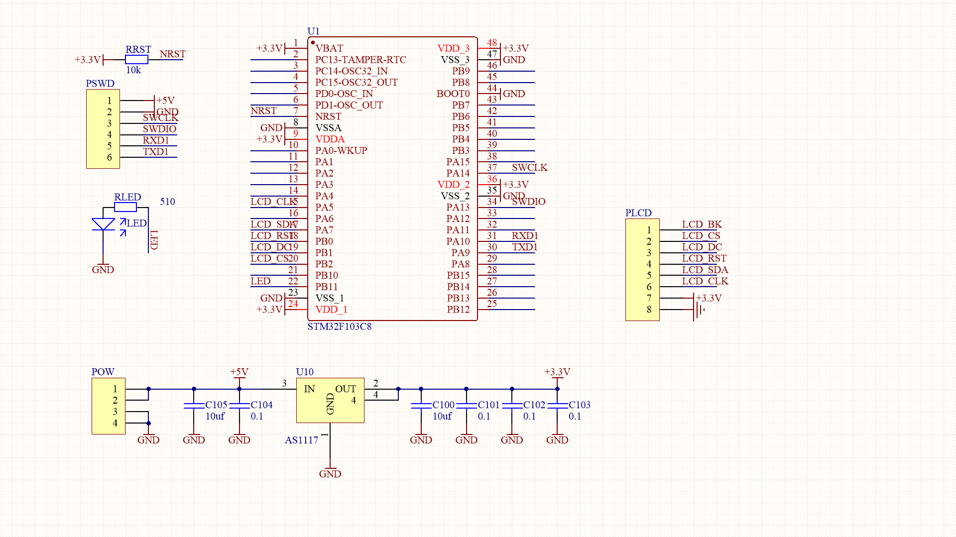 彩色LCD显示图片：基于STM32F103-CSDN博客