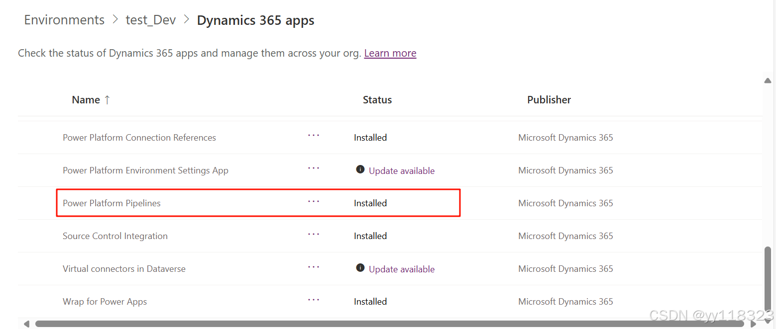 Power Apps 如何通过Pipline 的部署_power apps应用打开后显示位于开发环境中-CSDN博客