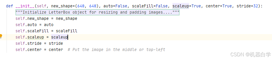 从壹开始解读Yolov11【源码研读系列】——Data.Augment.py：数据增强模块第三部分——LetterBox图片形状格式化：模型预测和训练前图片必须的预处理操作_yolov11源码 ...