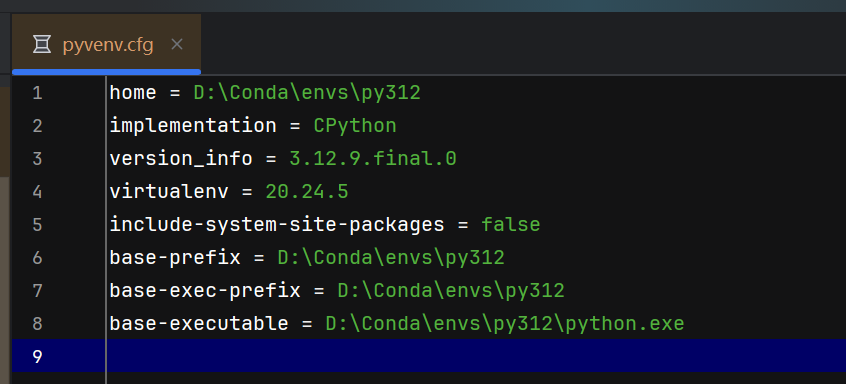 一文读懂 Python 虚拟环境配置文件 pyvenv.cfg（附实例解析）-CSDN博客