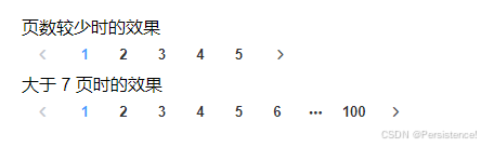 分页组件 el-pagination_