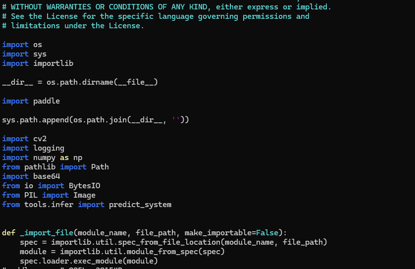 PaddleOCR使用docker安装部署,离线制作镜像,本地化http接口调用_paddleocr docker-CSDN博客