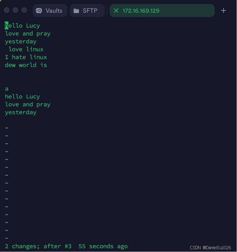 使用vim编辑器和grep命令_vim grep-CSDN博客